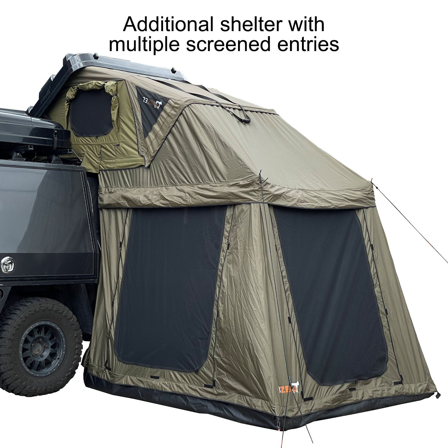 Versatile Armadillo X2 & X3 Annex and Privacy Shelter – Pacific Upfitters