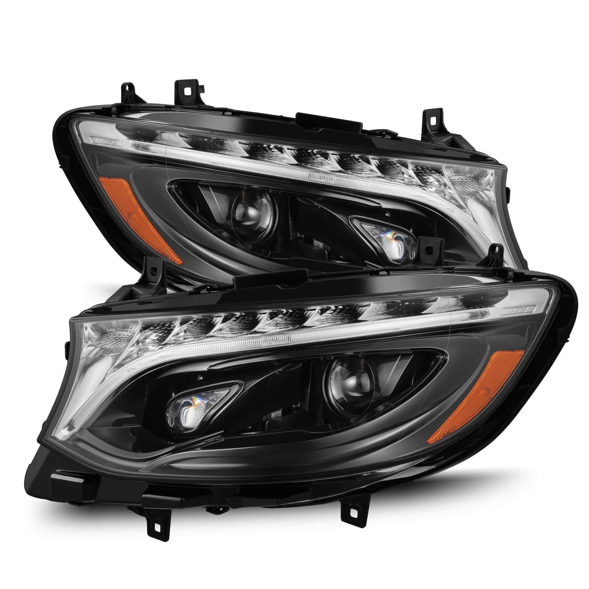 19-24 Mercedes-Benz Sprinter LUXX-Series LED Projector Headlights Alpha ...