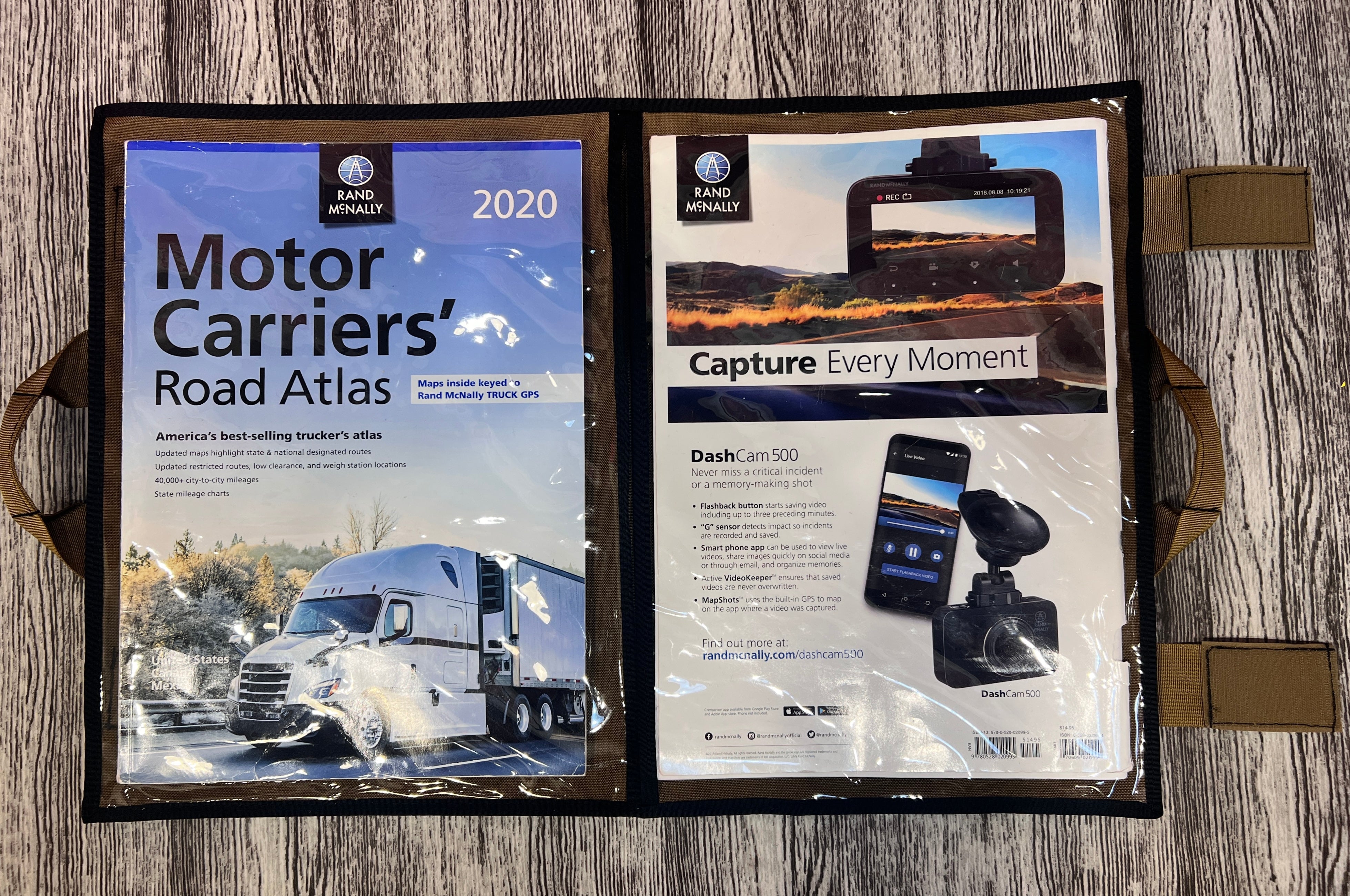 CLEAR Road Atlas - Map Pouch – Pacific Upfitters