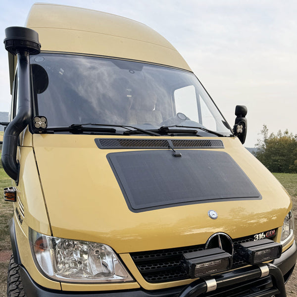 Mercedes-Benz Sprinter 1st Gen Lensun 60W Bonnet Solar Panel – Pacific ...