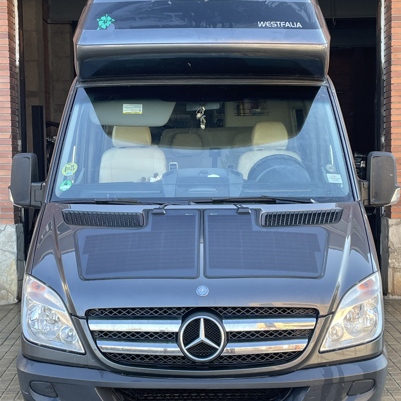 Mercedes-Benz Sprinter 2nd Gen Lensun 80W Hood Solar Panel – Pacific ...