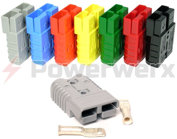 Anderson Power Products SB120 SB Series 120 Amp Connector Kit 4 gauge ...