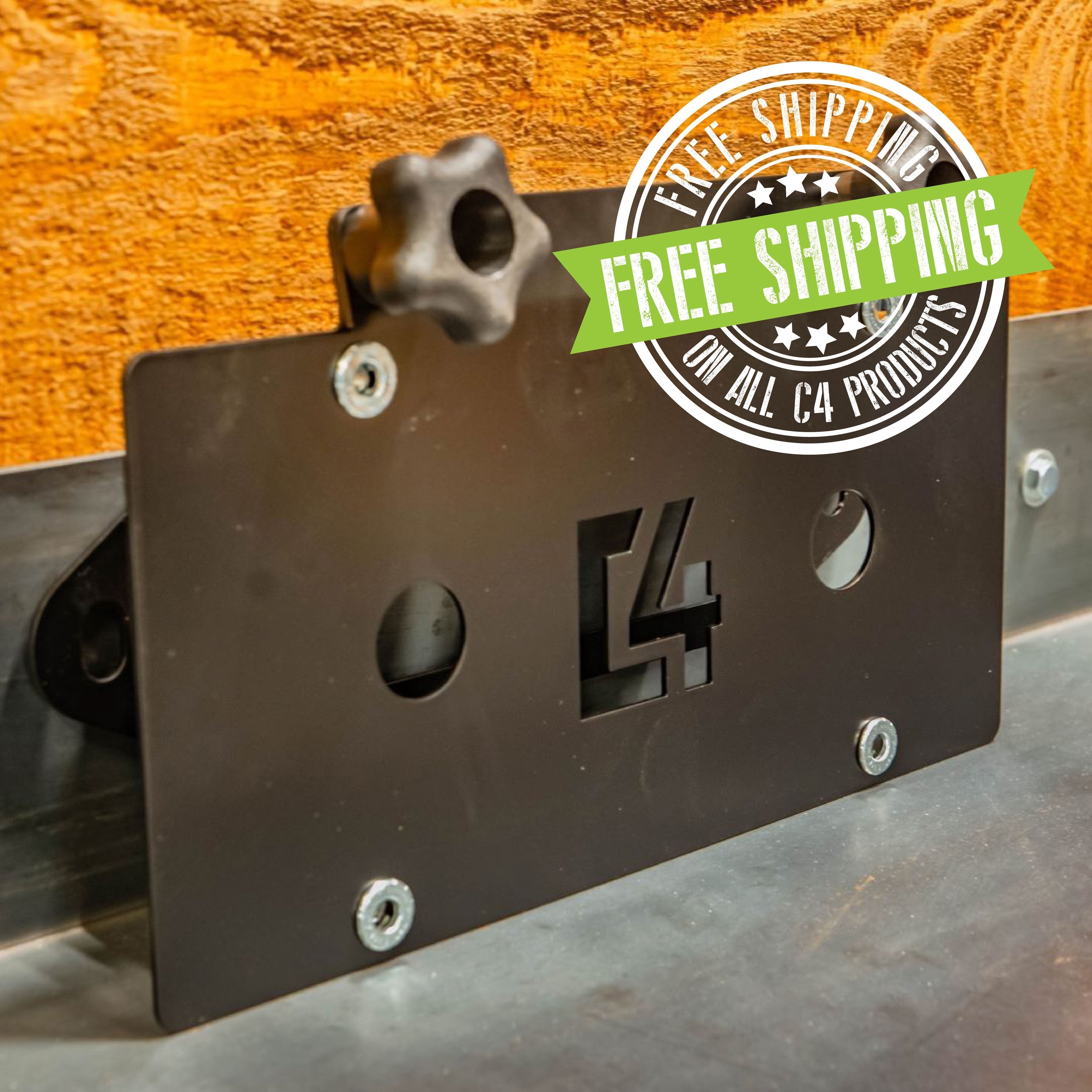 C4 Hawse License Plate Mount – Pacific Upfitters